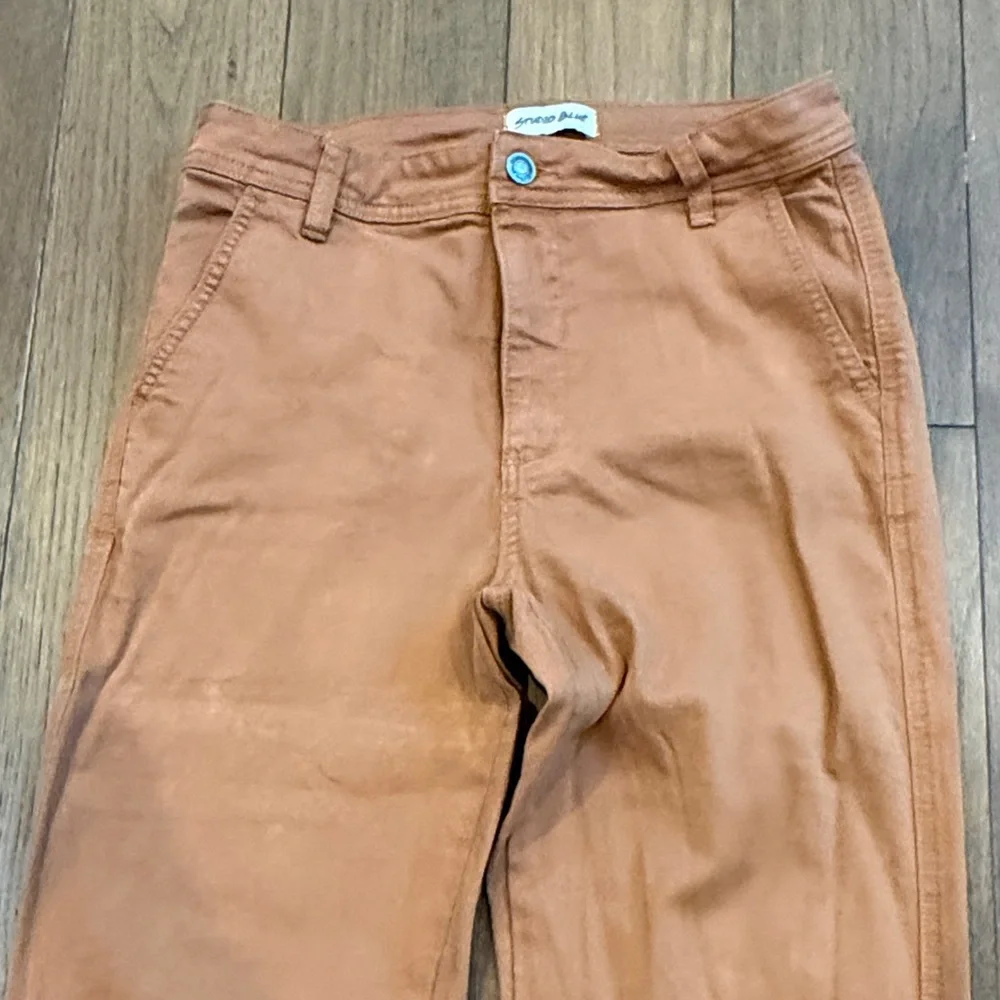 studio blue | Pants & Jumpsuits | Studio Blue Size 27 Relaxed Fit Brown ...